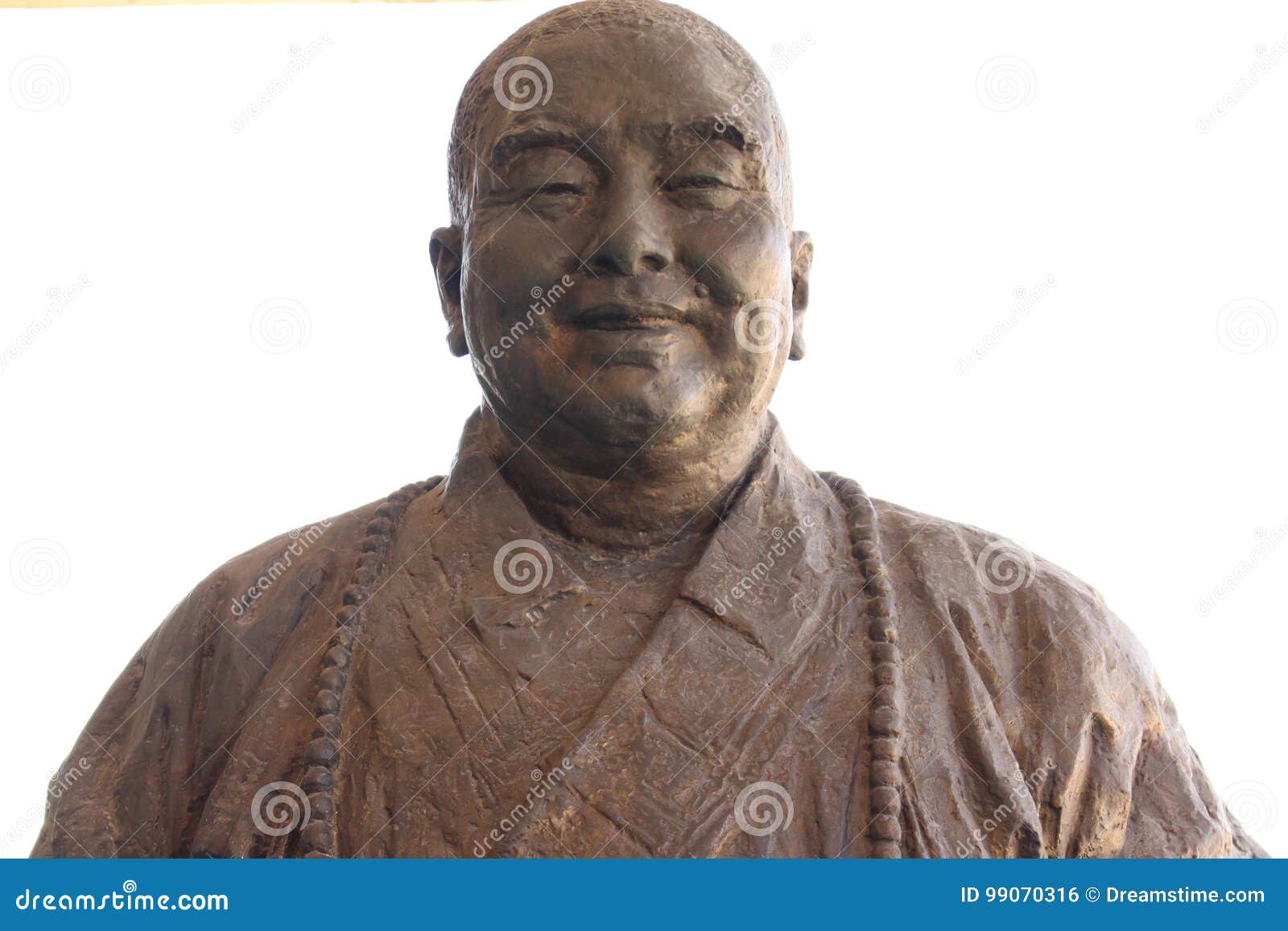 Statue of a monk stock photo. Image of china, smiling - 99070316