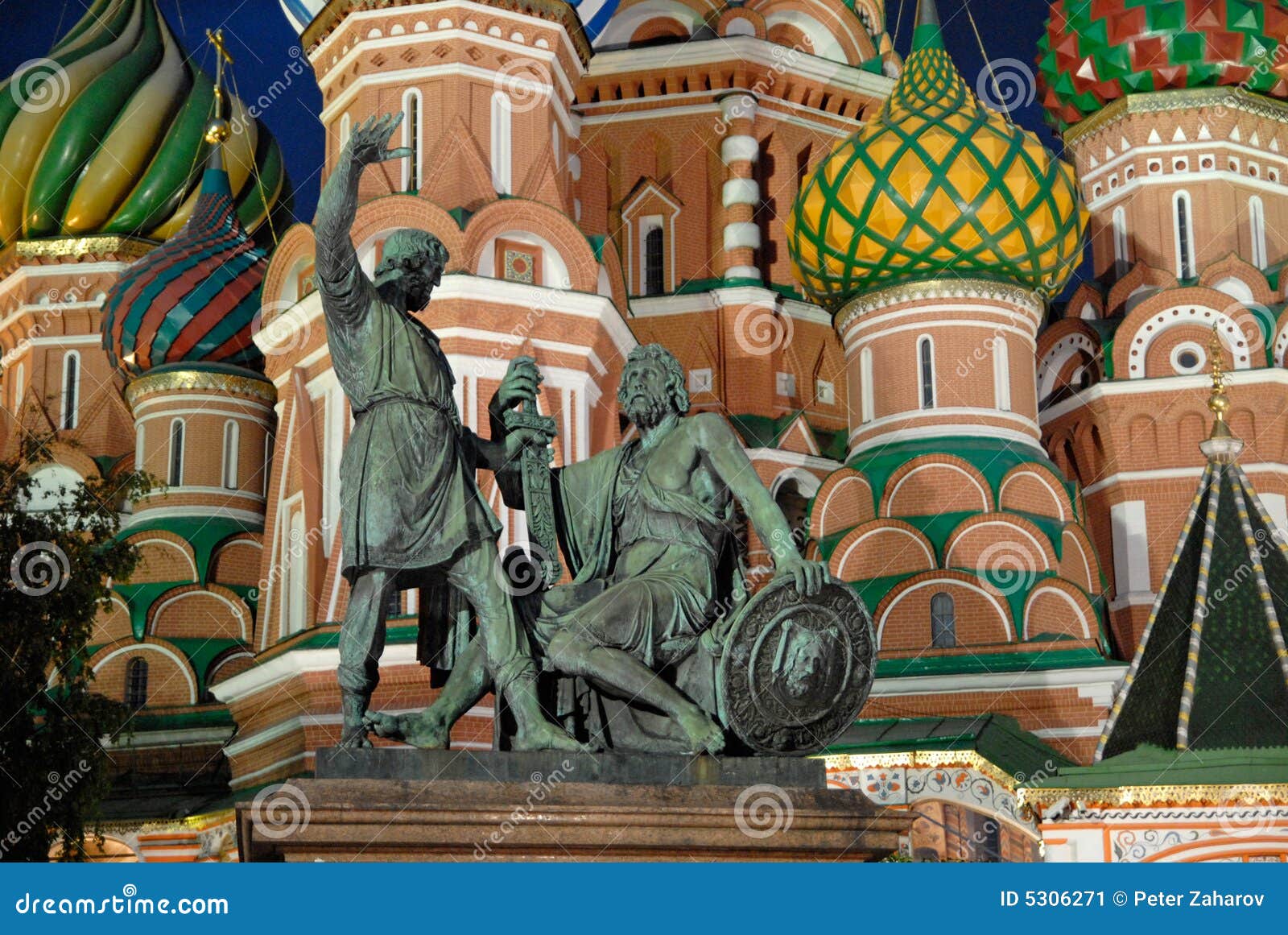 Statue in Moscow Russia stock image. Image of crosses - 5306271