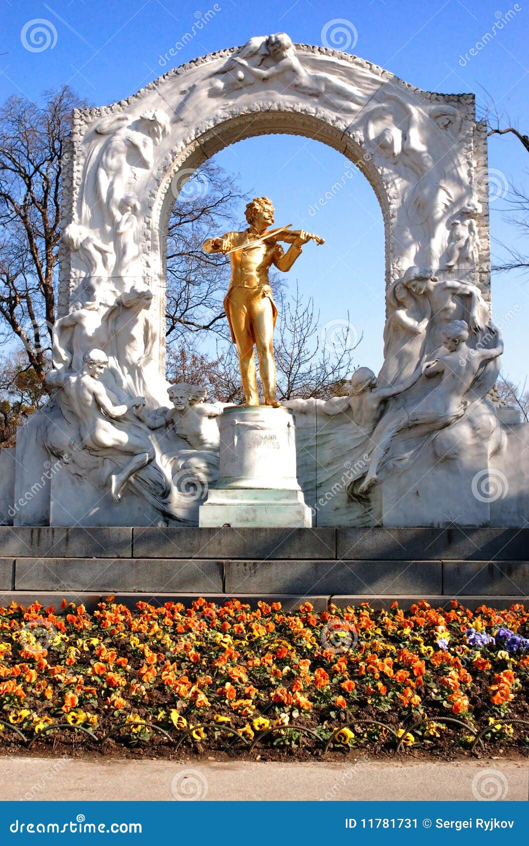 Statue of Mozart stock image. Image of famous, classical - 11781731