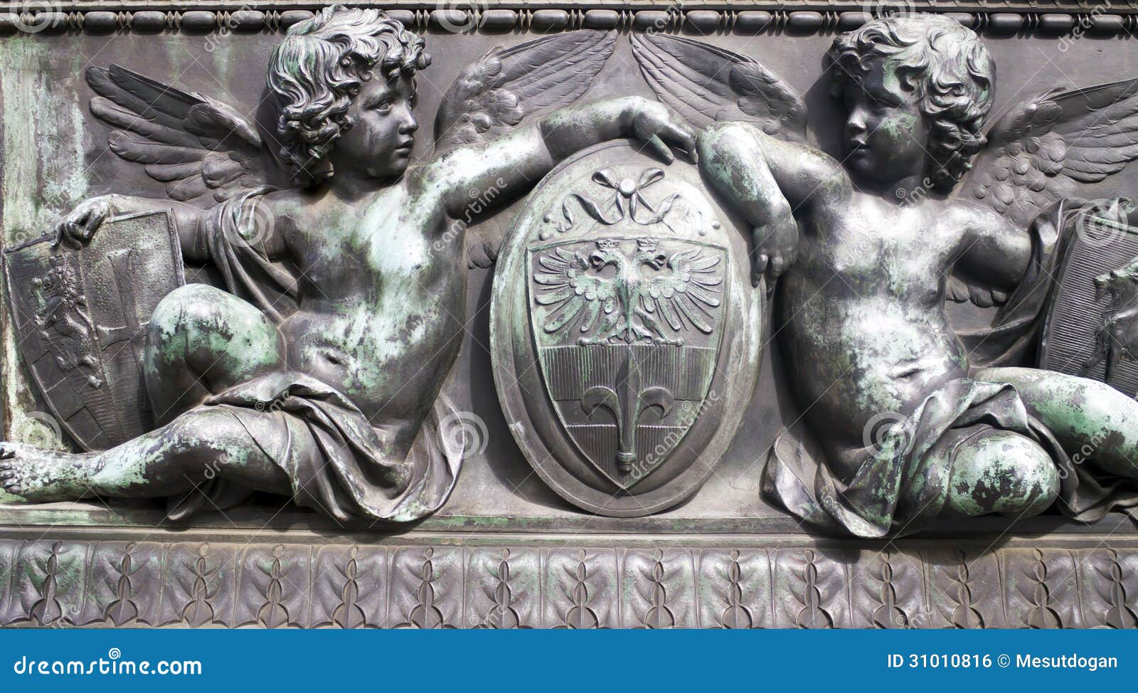 Statue of a Mythical Being stock photo. Image of 18th - 31010816