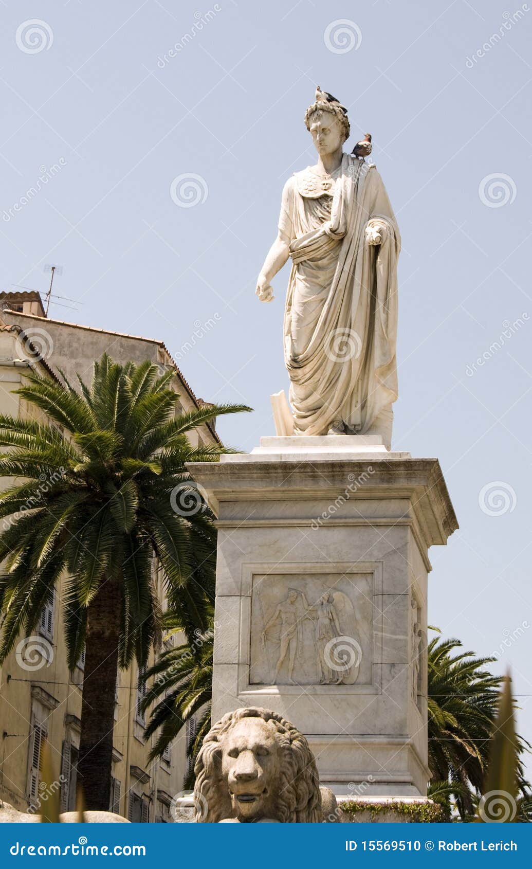 Statue Napoleon Bonaparte Ajaccio Corsica France Stock Photography ... Statue Napoleon Bonaparte Ajaccio Corsica France Stock Photography ...