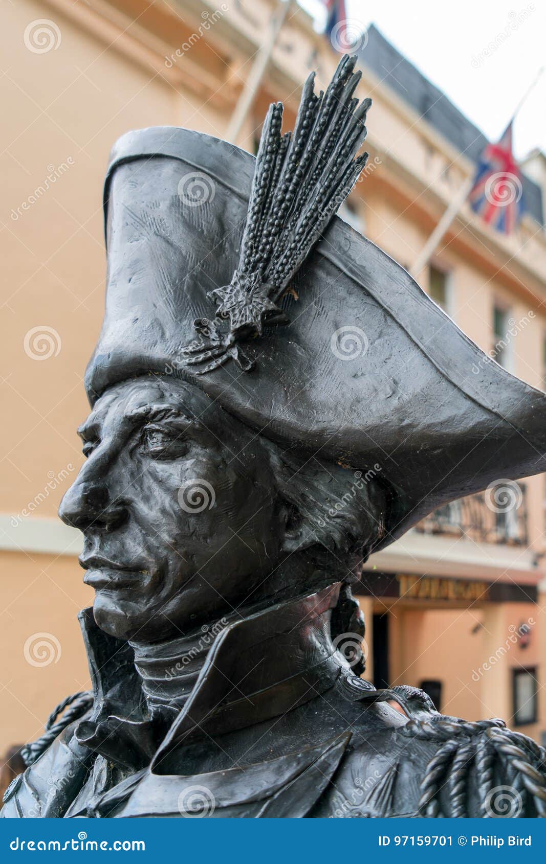 Statue of Nelson in London on July 30, 2017 Editorial Photo - Image of ...