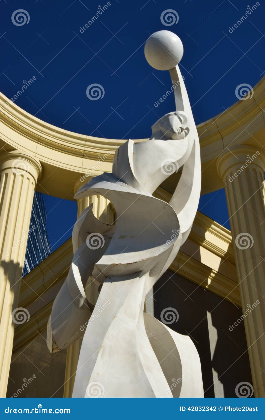 Statue of Original Form in Astana Editorial Photography - Image of form ...