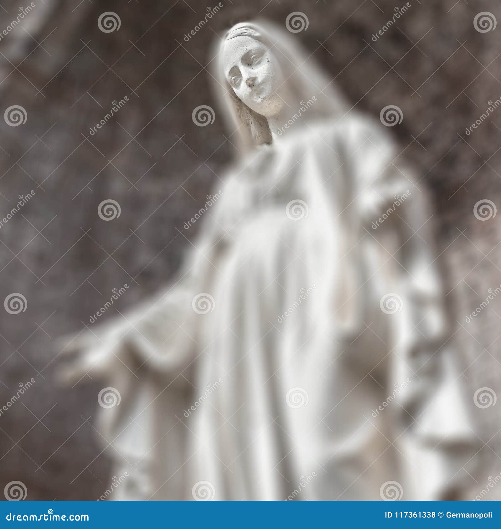 Statue of Our Lady stock photo. Image of identity, worship - 117361338