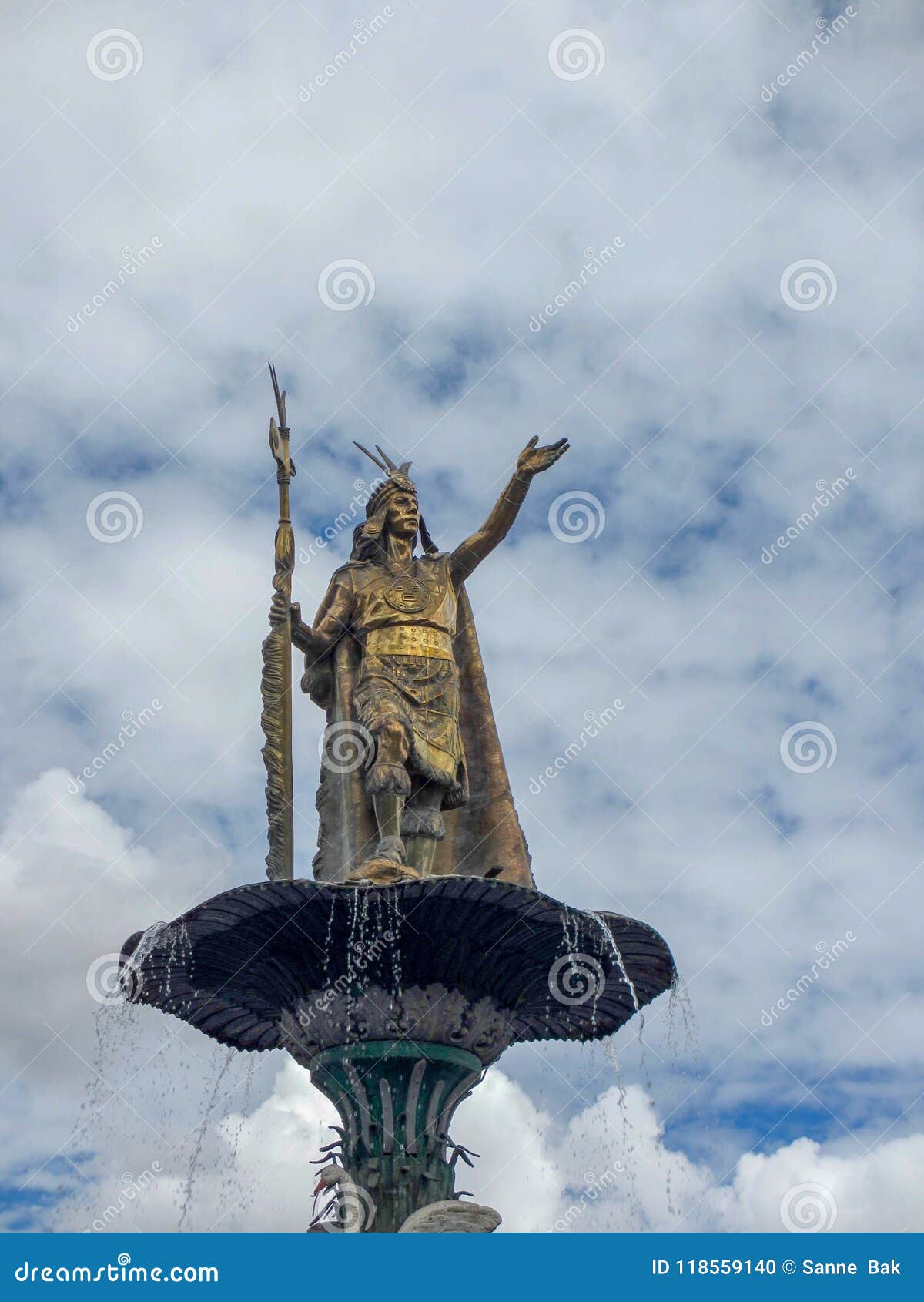 Statue of Pachacuti Cuzco, Peru Stock Photo - Image of history, empire ...