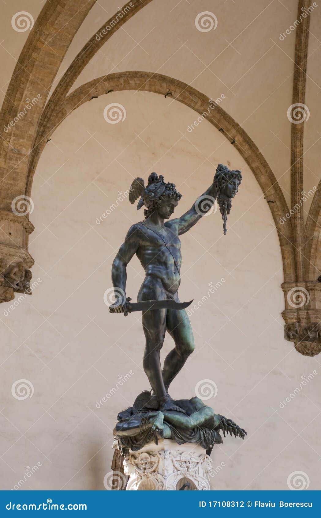 Perseus Slaying Medusa Stock Photography | CartoonDealer.com #34380608