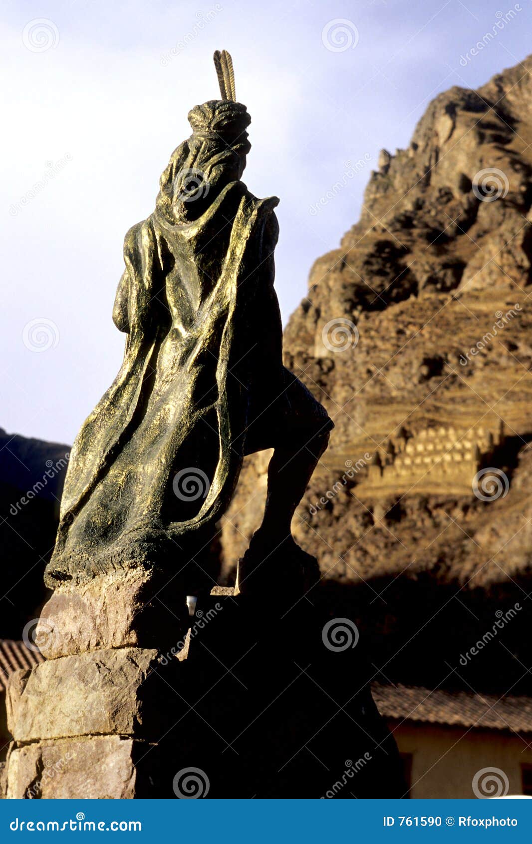 Statue- Peru stock photo. Image of culture, civilization - 761590