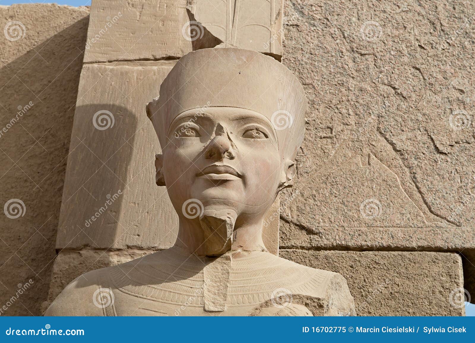 Statue Of Pharaoh (Firaun) Stock Photo | CartoonDealer.com #6972588