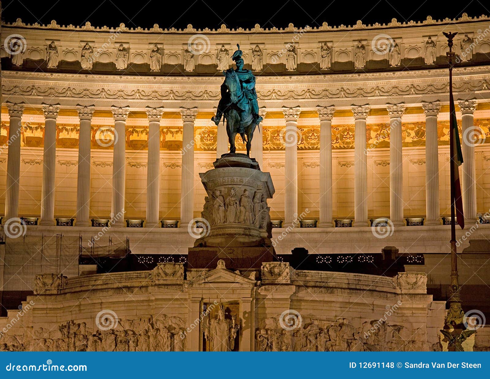 Piazza Venezia, Rome Royalty-Free Stock Photography | CartoonDealer.com ...