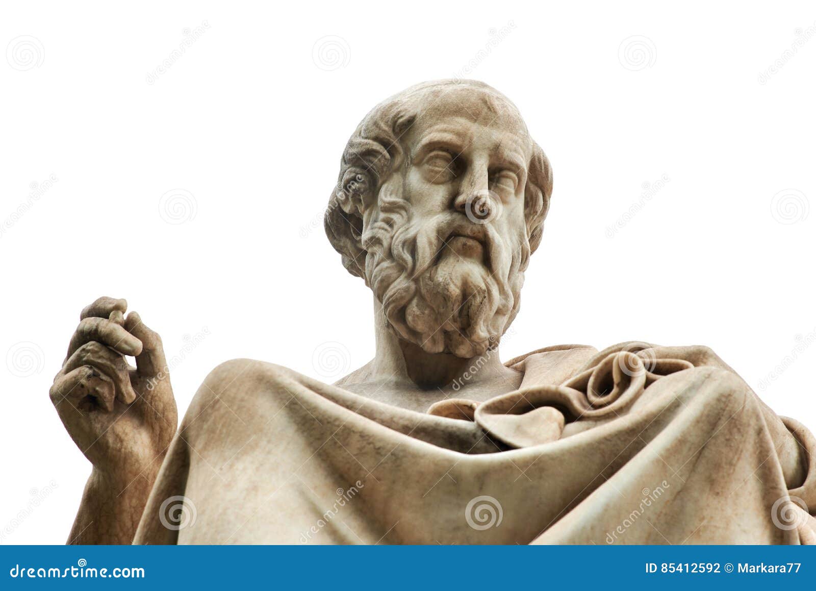 Statue of Plato in Athens. stock photo. Image of ancient - 85412592