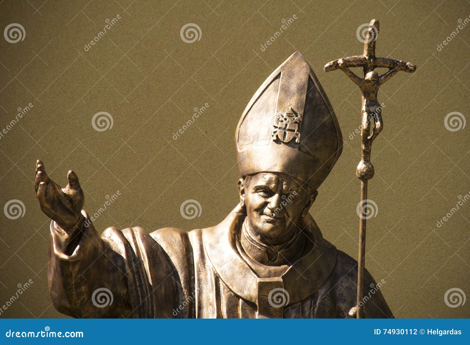 Statue Of Pope Julius III, Perugia, Italy Stock Image | CartoonDealer ...