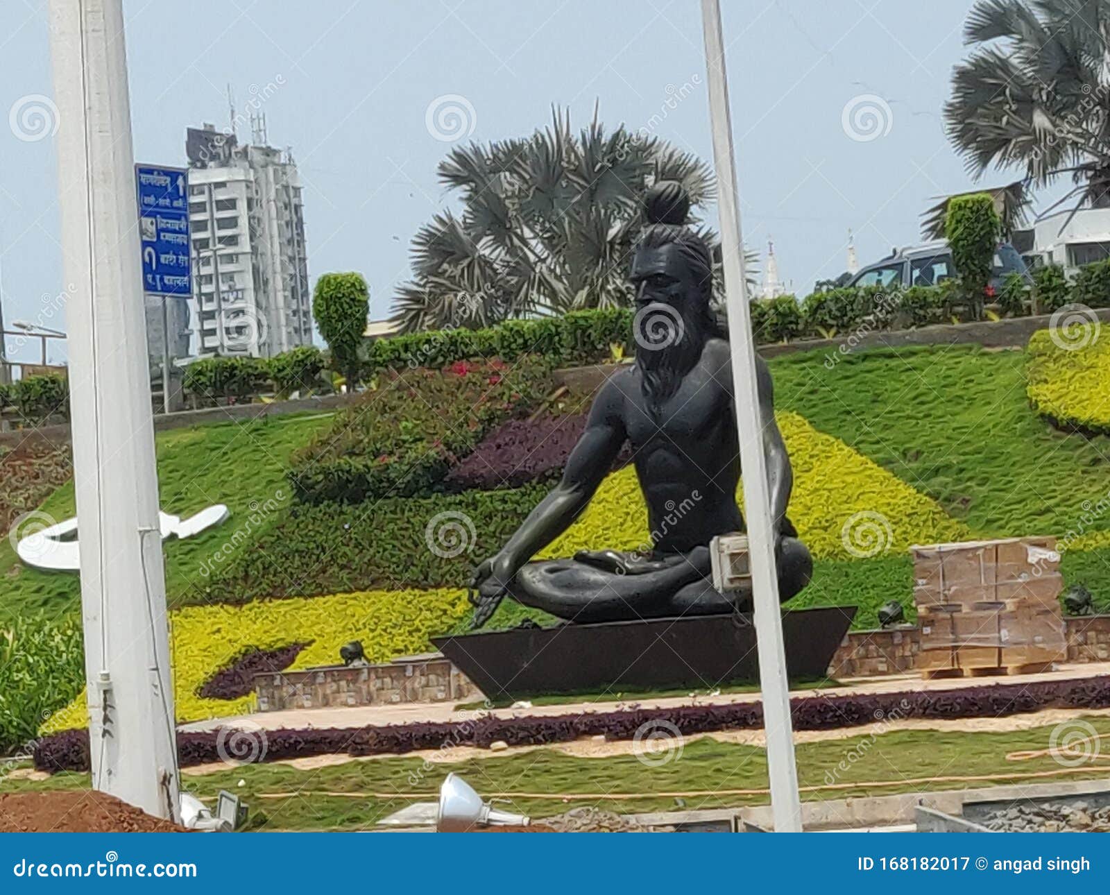 A Statue of a Priest Which is in Sitting Position Editorial Photography ...