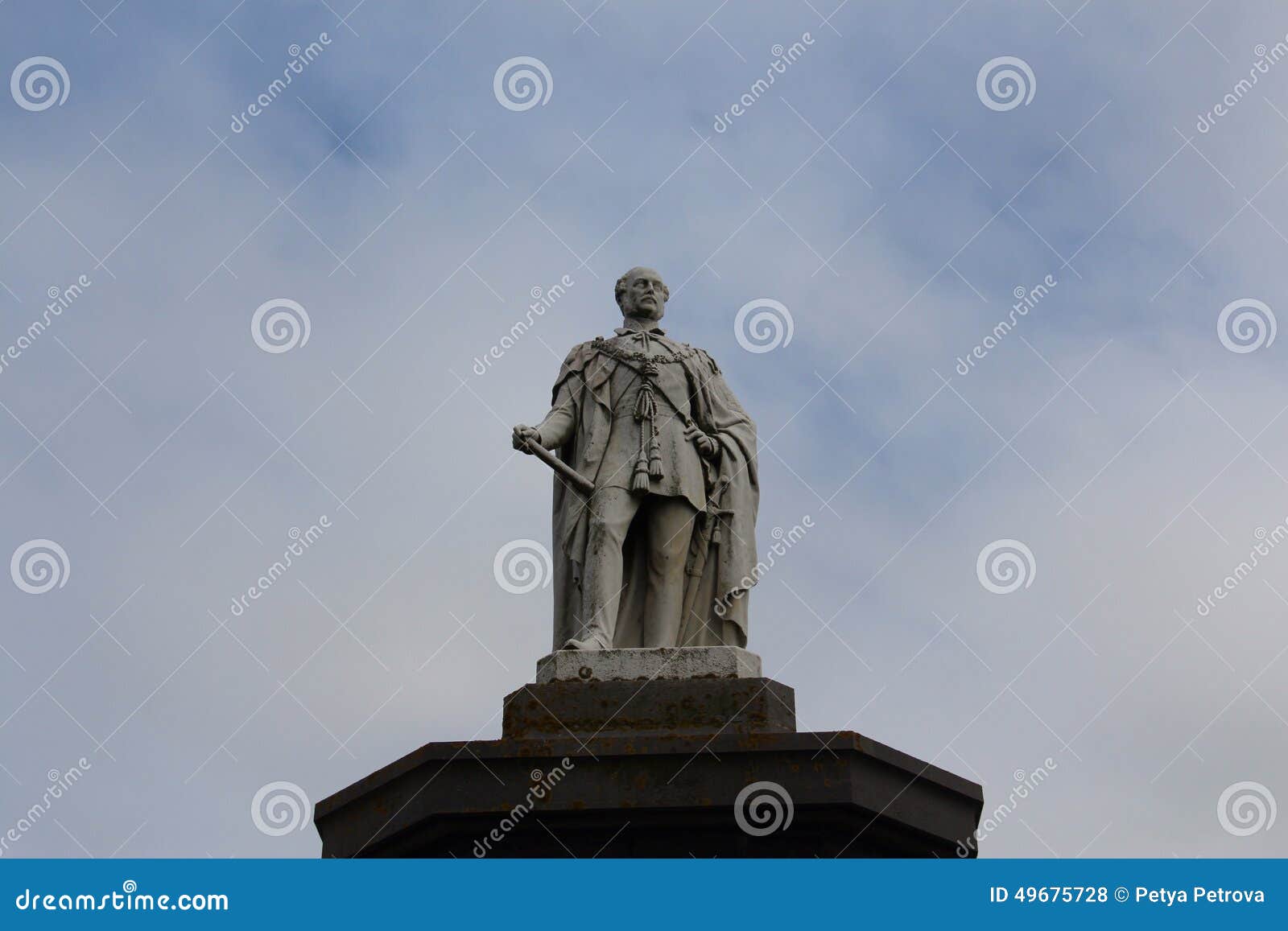 Statue of prince Albert stock photo. Image of albert - 49675728