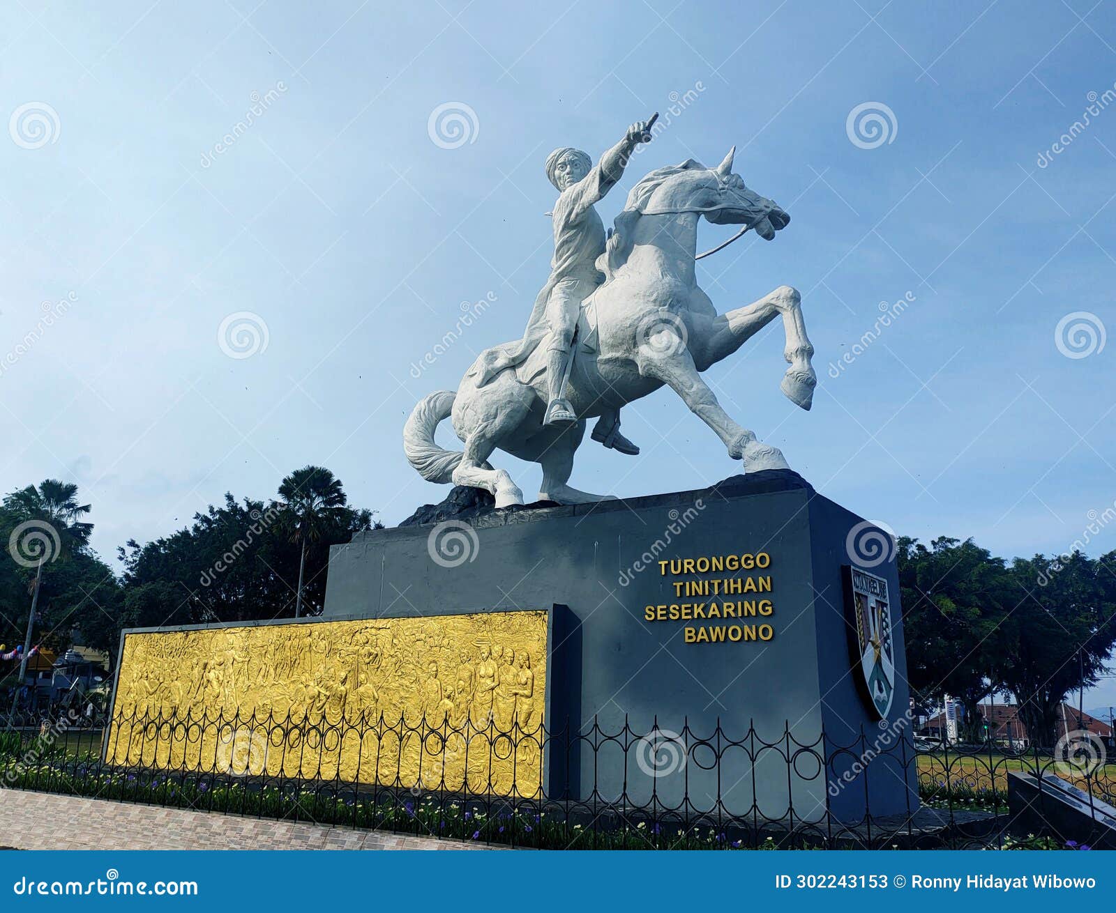 Statue of Prince Diponegoro, Hero of Indonesian Independence. Editorial ... Statue of Prince Diponegoro, Hero of Indonesian Independence. Editorial ...