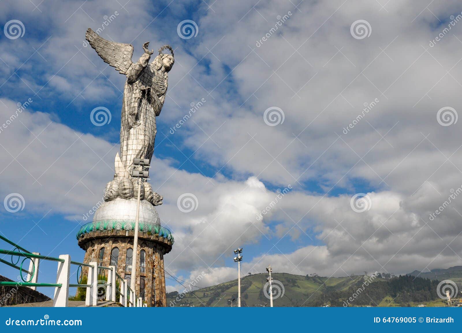 Statue In Quito Viejo, Ecuador Stock Image | CartoonDealer.com #64769005