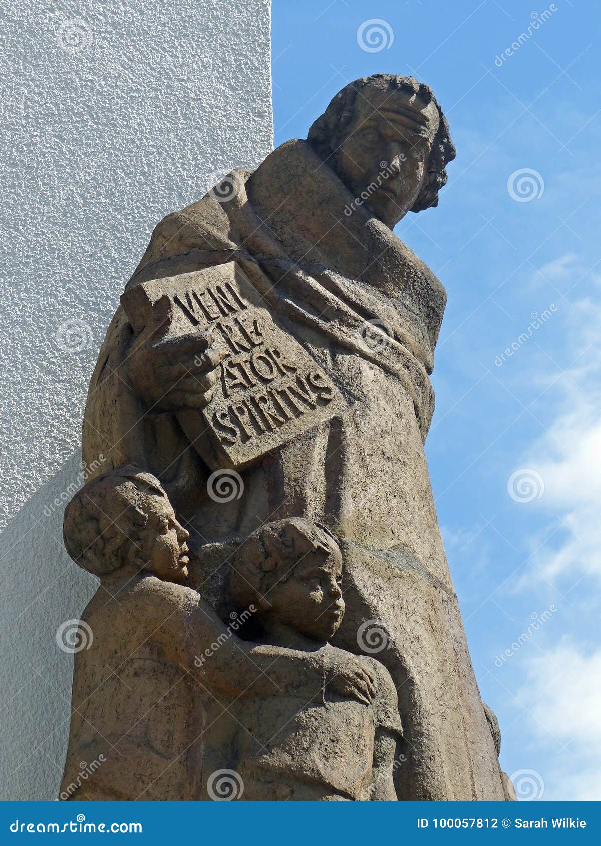 Statue in Domstrasse, Mainz Stock Photo - Image of germany, domstrasse ...
