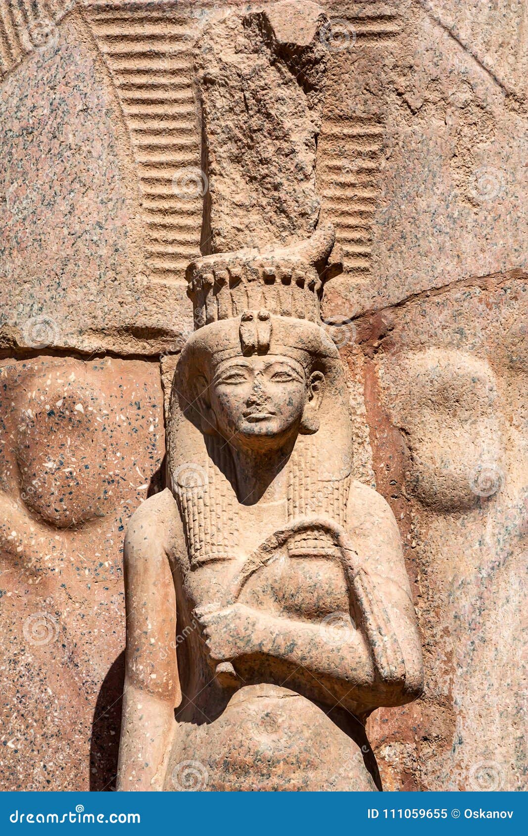 Statue Of Nefertari At Great Temple Of Ramses II, Abu Simbel Royalty ... Statue Of Nefertari At Great Temple Of Ramses II, Abu Simbel Royalty ...