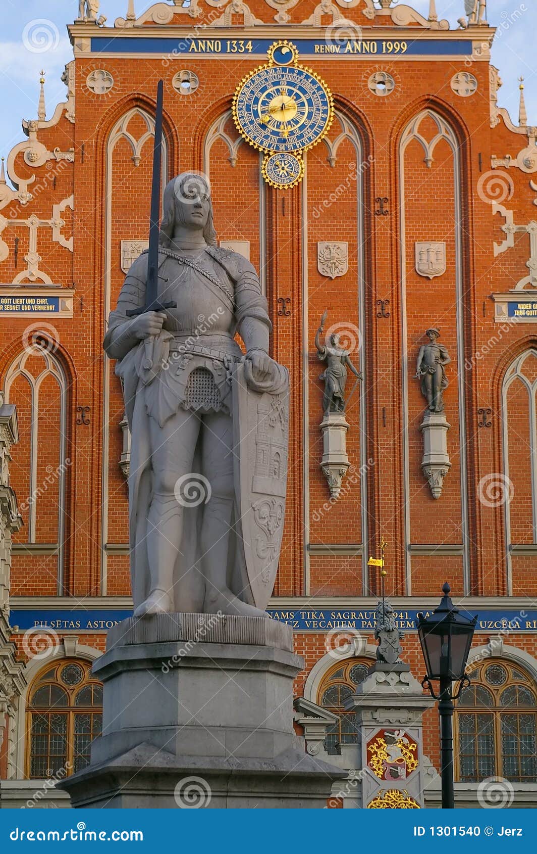 Statue of Roland stock photo. Image of historical, heads - 1301540