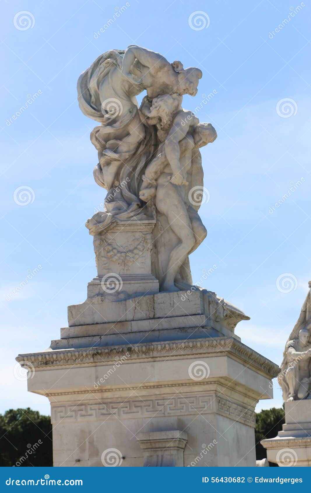 Statue at Rome - Italy stock photo. Image of ancient - 56430682