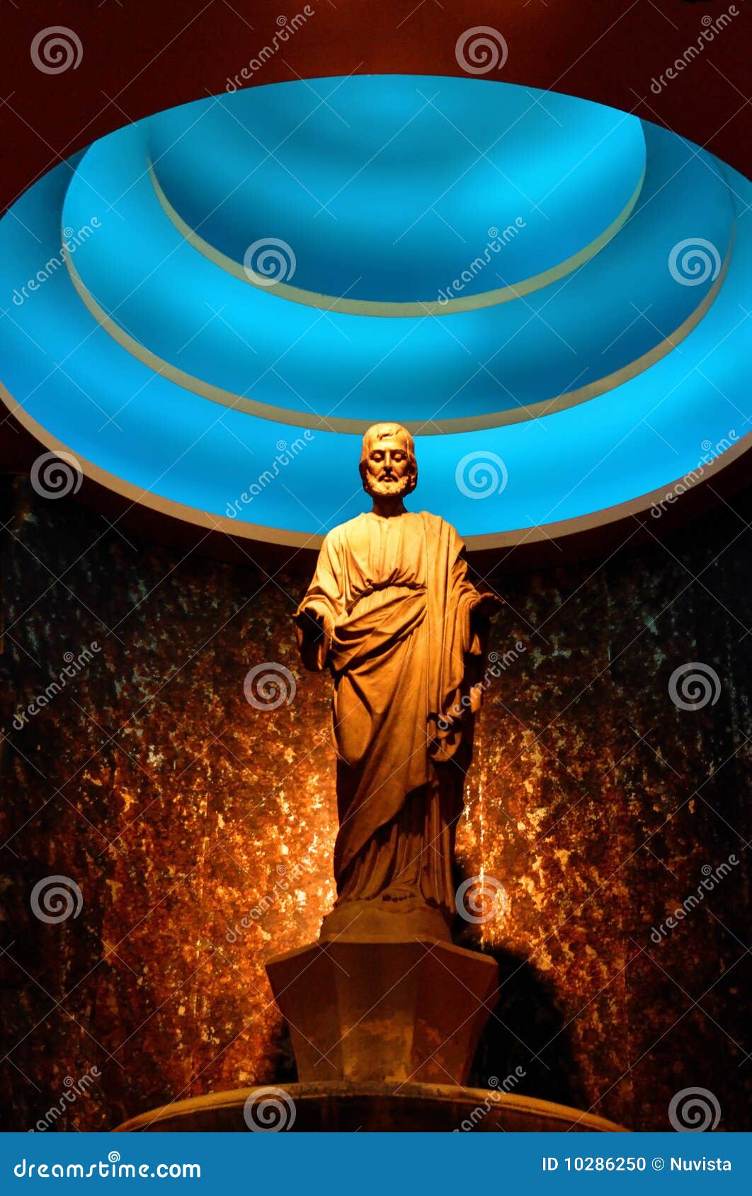 Statue of Saint Joseph stock photo. Image of religion - 10286250