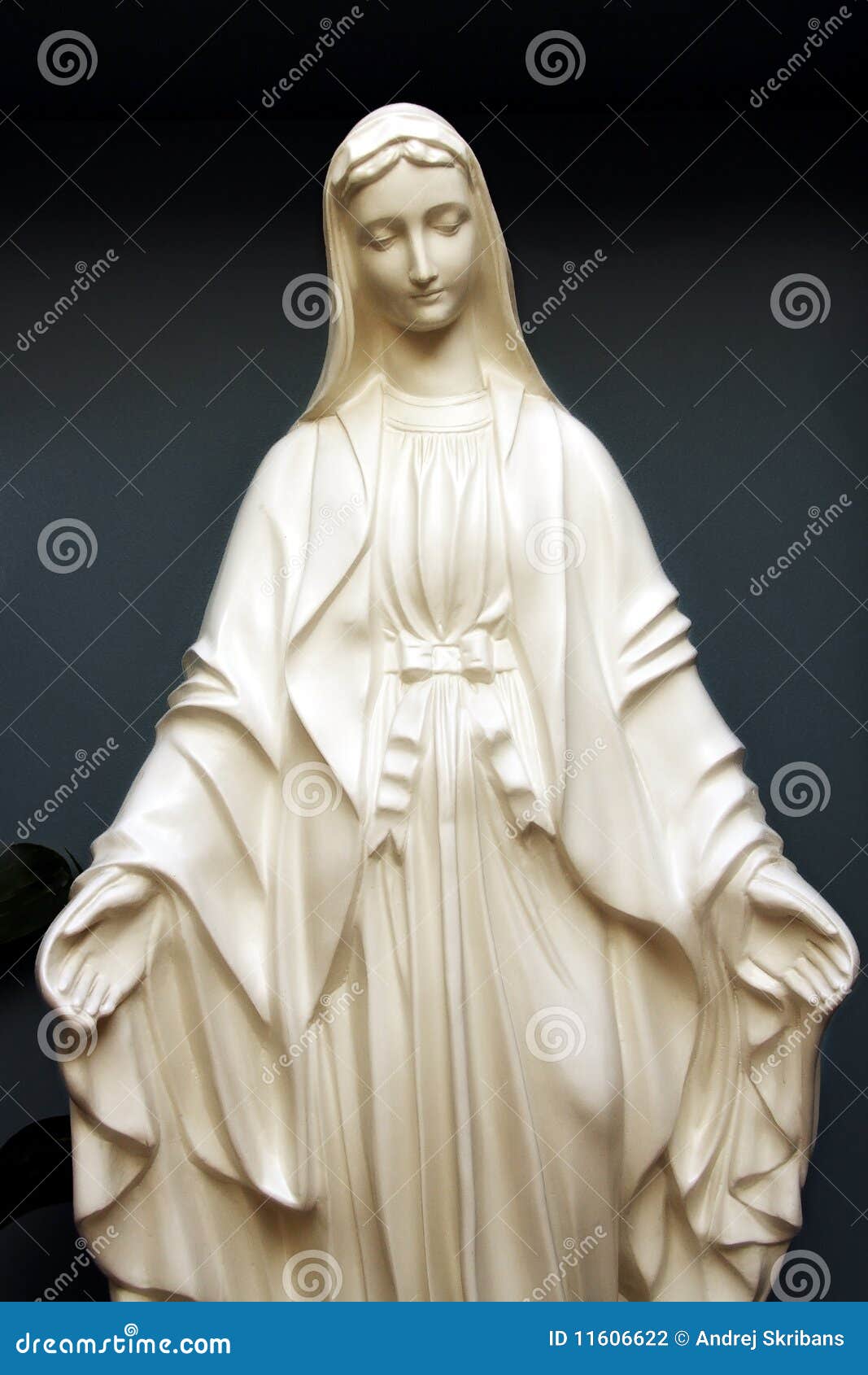 Statue of saint Mary stock photo. Image of madonna, consecrated - 11606622