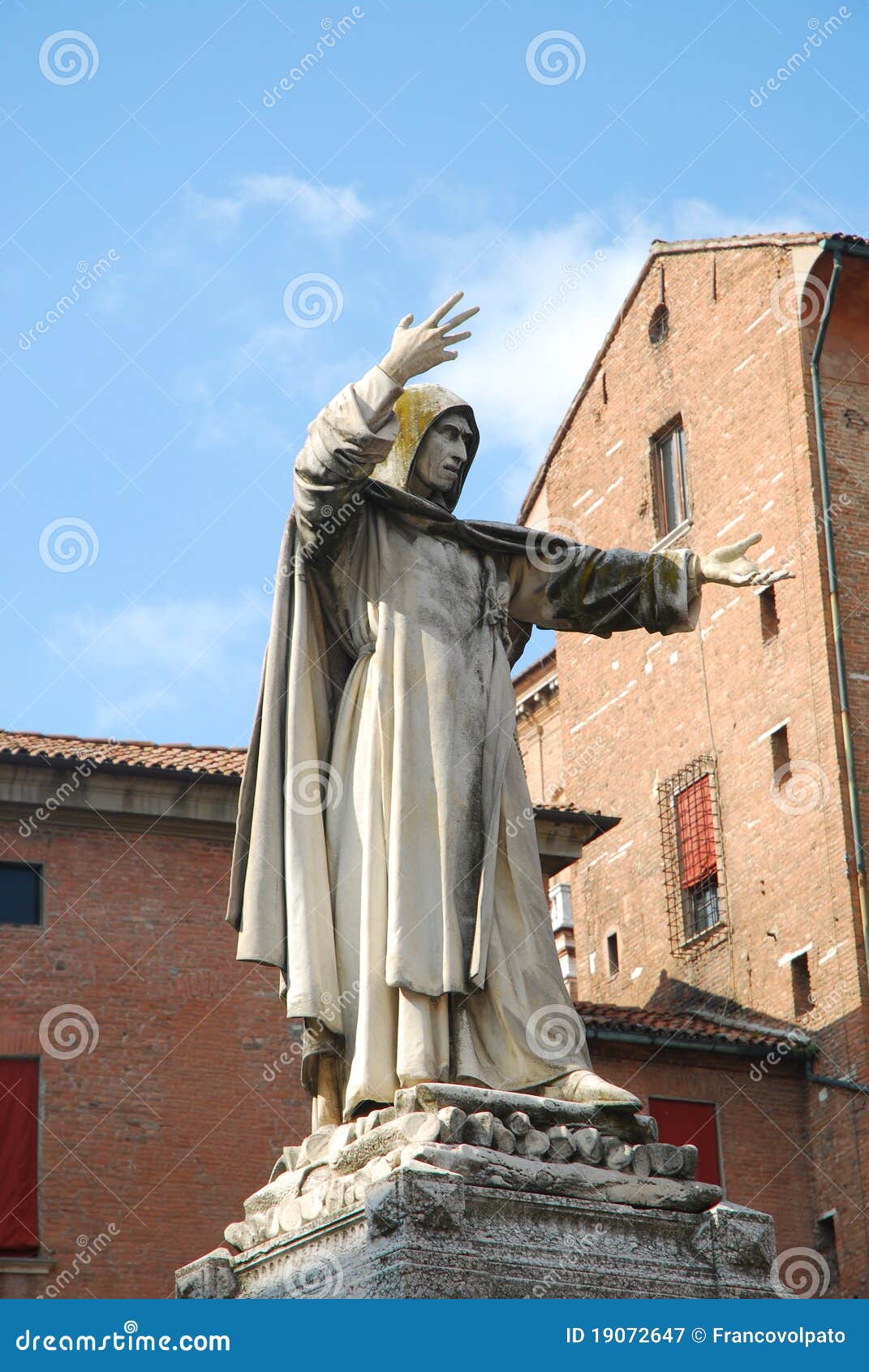 Statue Of Savonarola Stock Photo | CartoonDealer.com #57795888