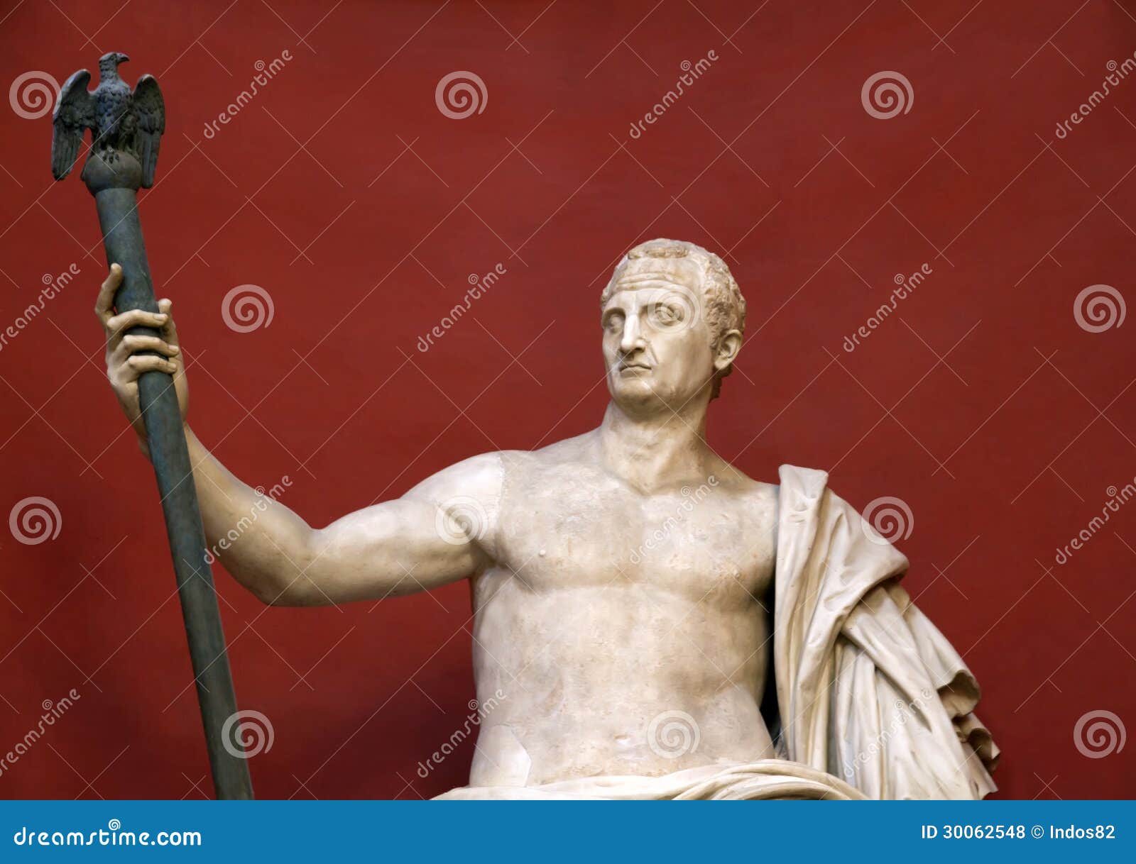 Statue of sitting Caesar editorial stock photo. Image of human - 30062548