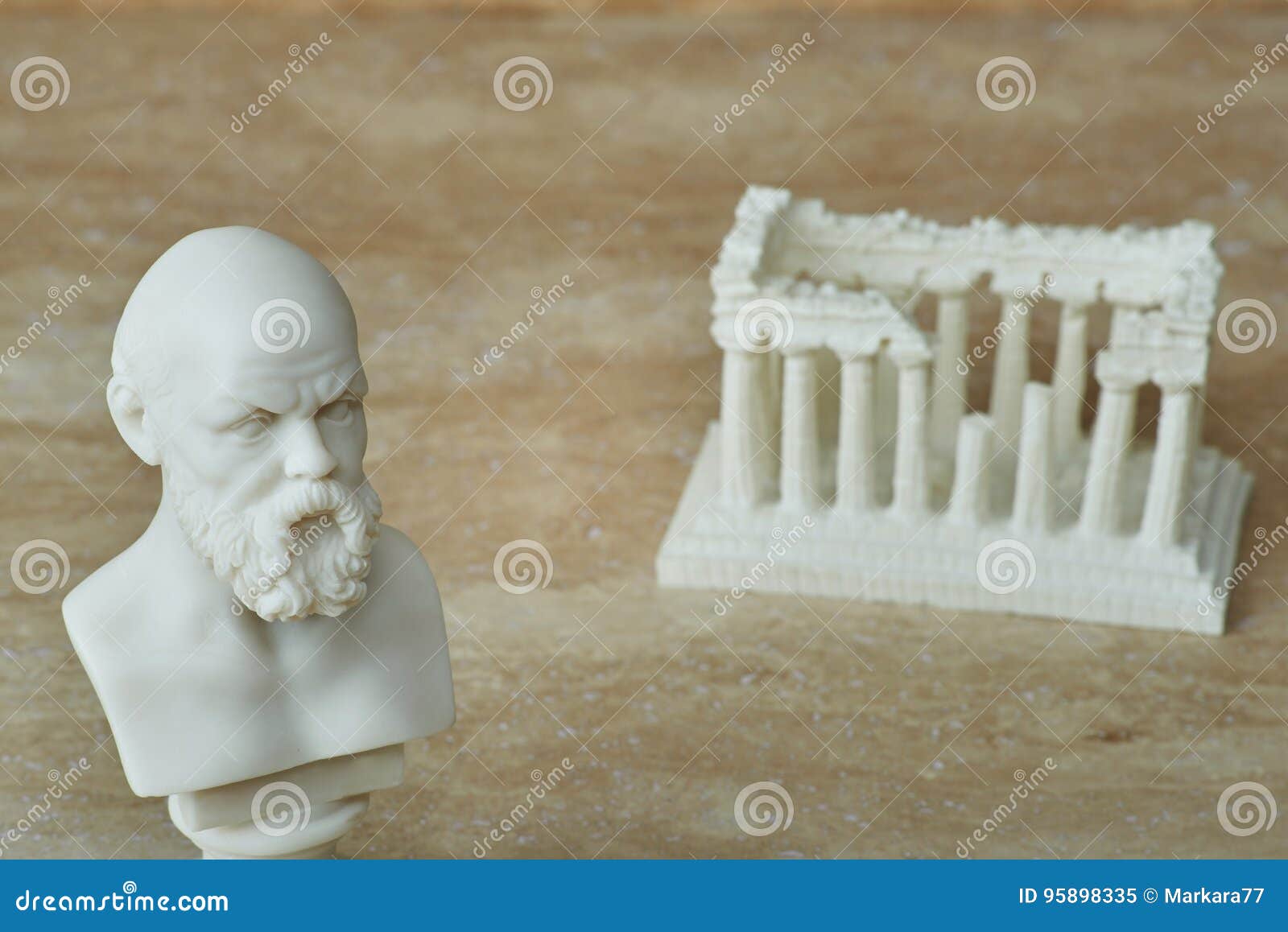 Statue of Socrates,ancient Greek Philosopher. Stock Image - Image of ...
