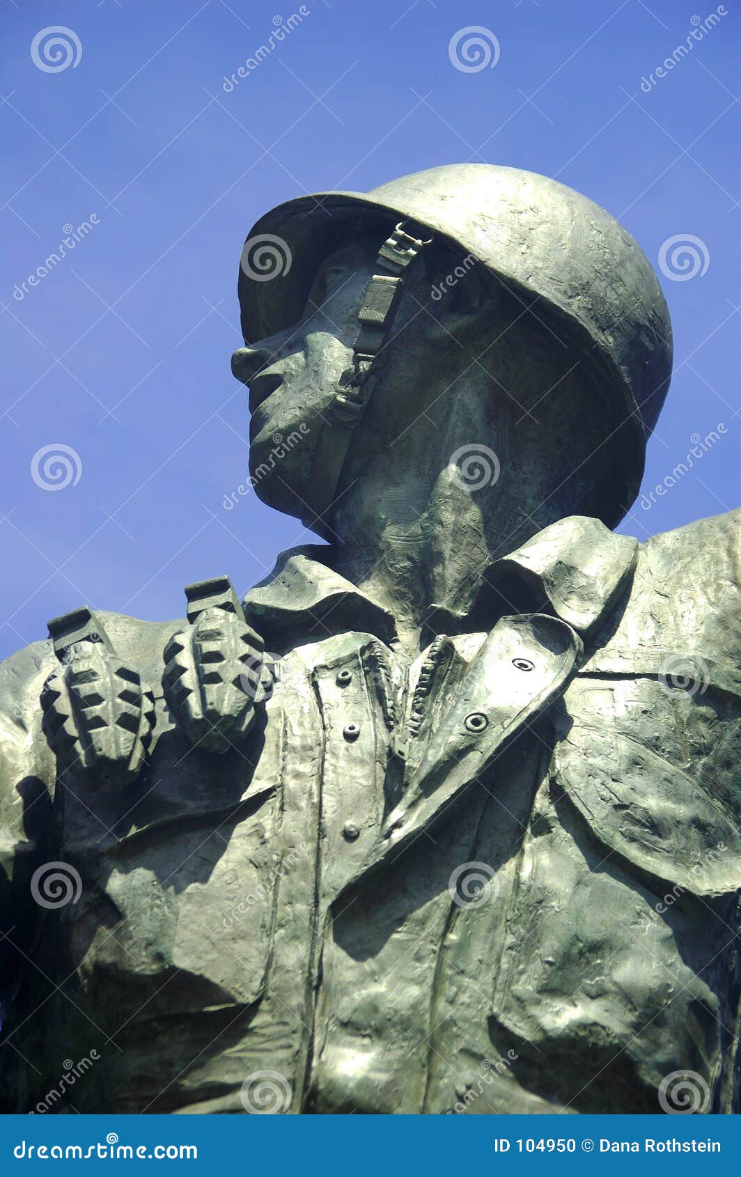 Statue of a Soldier stock photo. Image of soldier, sculpture - 104950