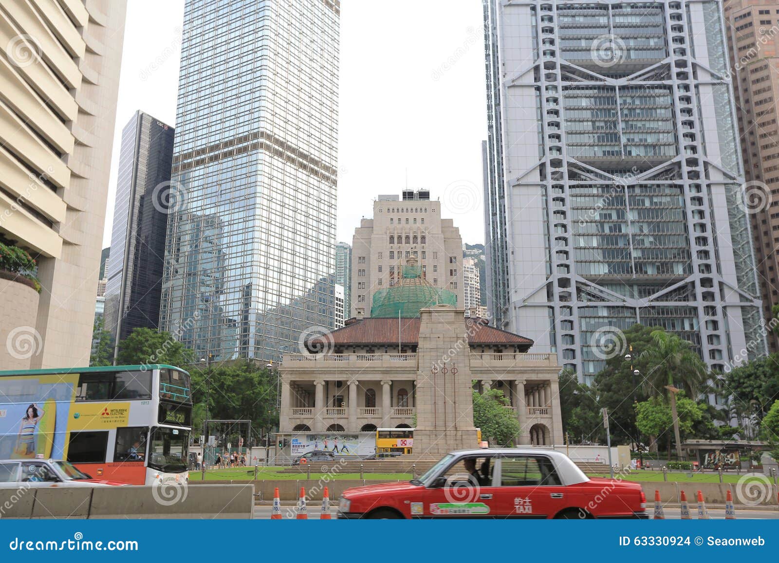 Statue Square of Hong Kong editorial stock image. Image of traveling ...