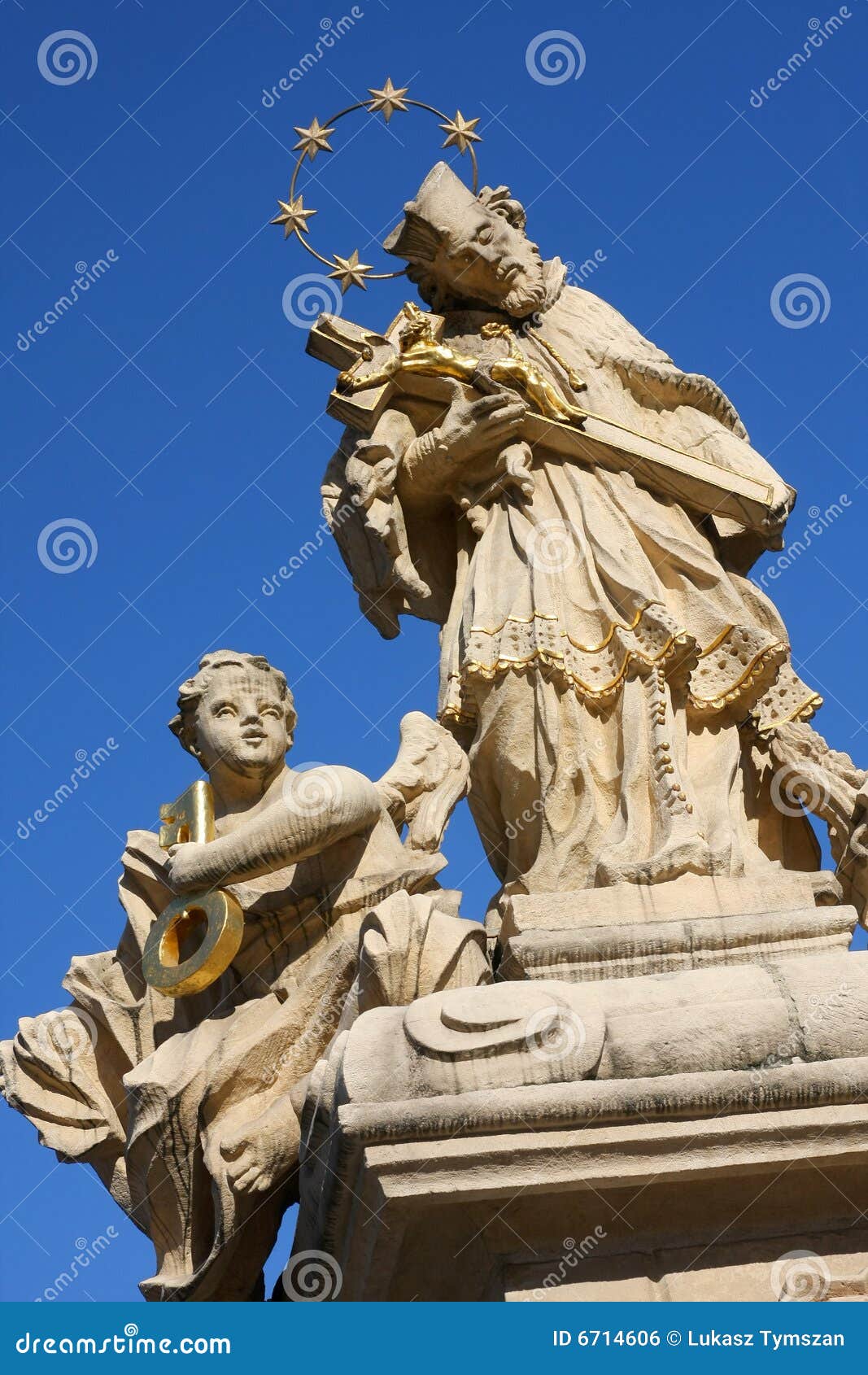 Statue of St.John stock photo. Image of tourism, john - 6714606