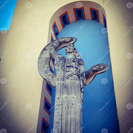 Statue at the State Fair of Texas Stock Photo - Image of sculpture ...