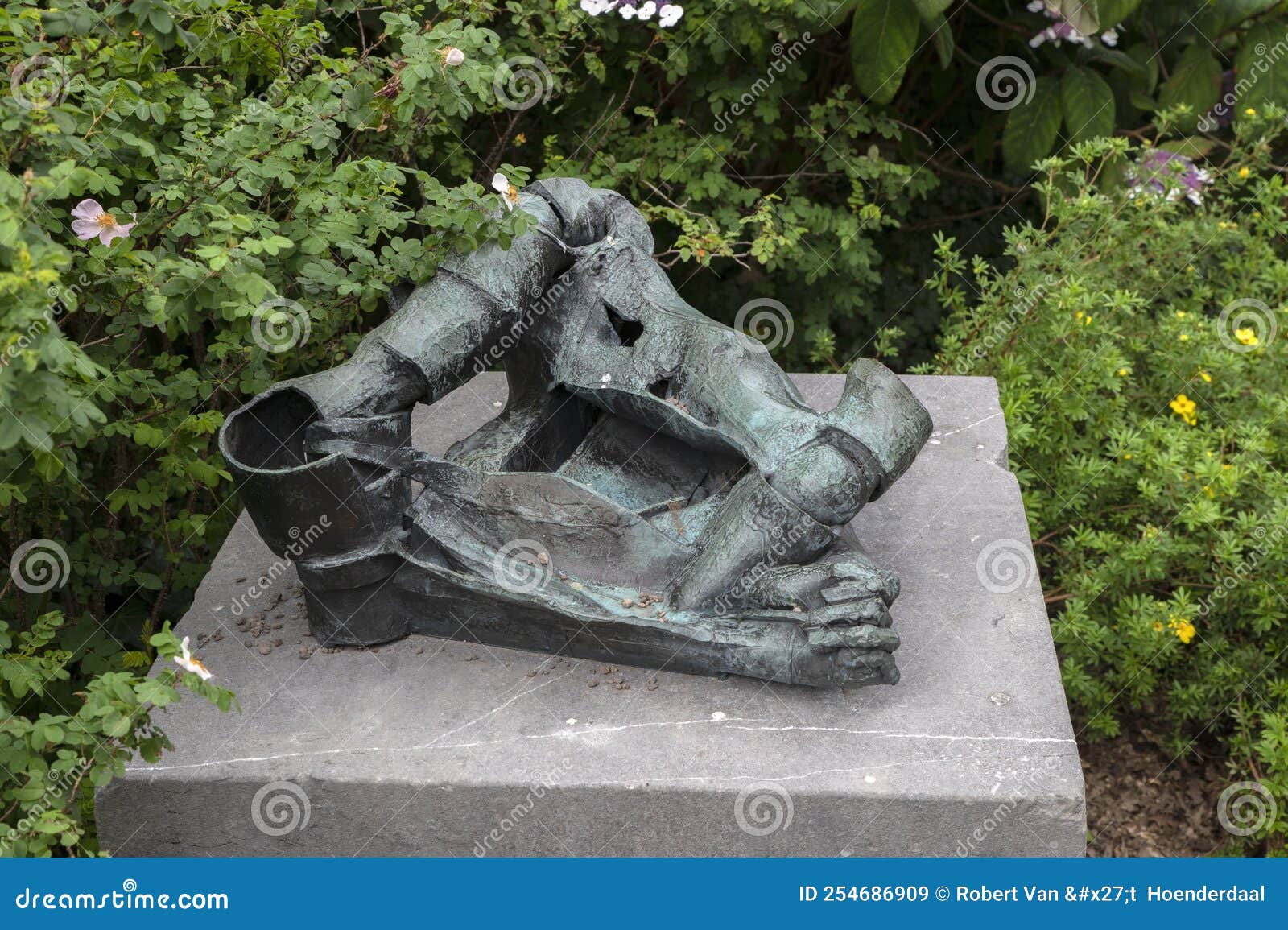 Statue Stervende Soldaat at Amsterdam the Netherlands 11-7-2022 ...