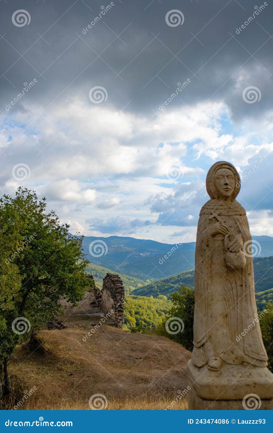 Tonara, Sardinia stock photo. Image of autumn, nuoro - 243474086