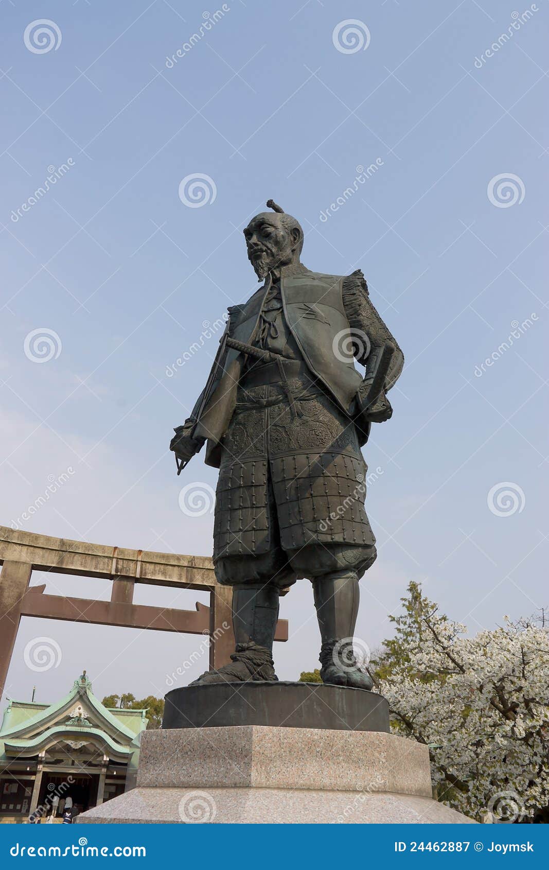 Statue of Toyotomi Hideyoshi Stock Image - Image of east, clash: 24462887