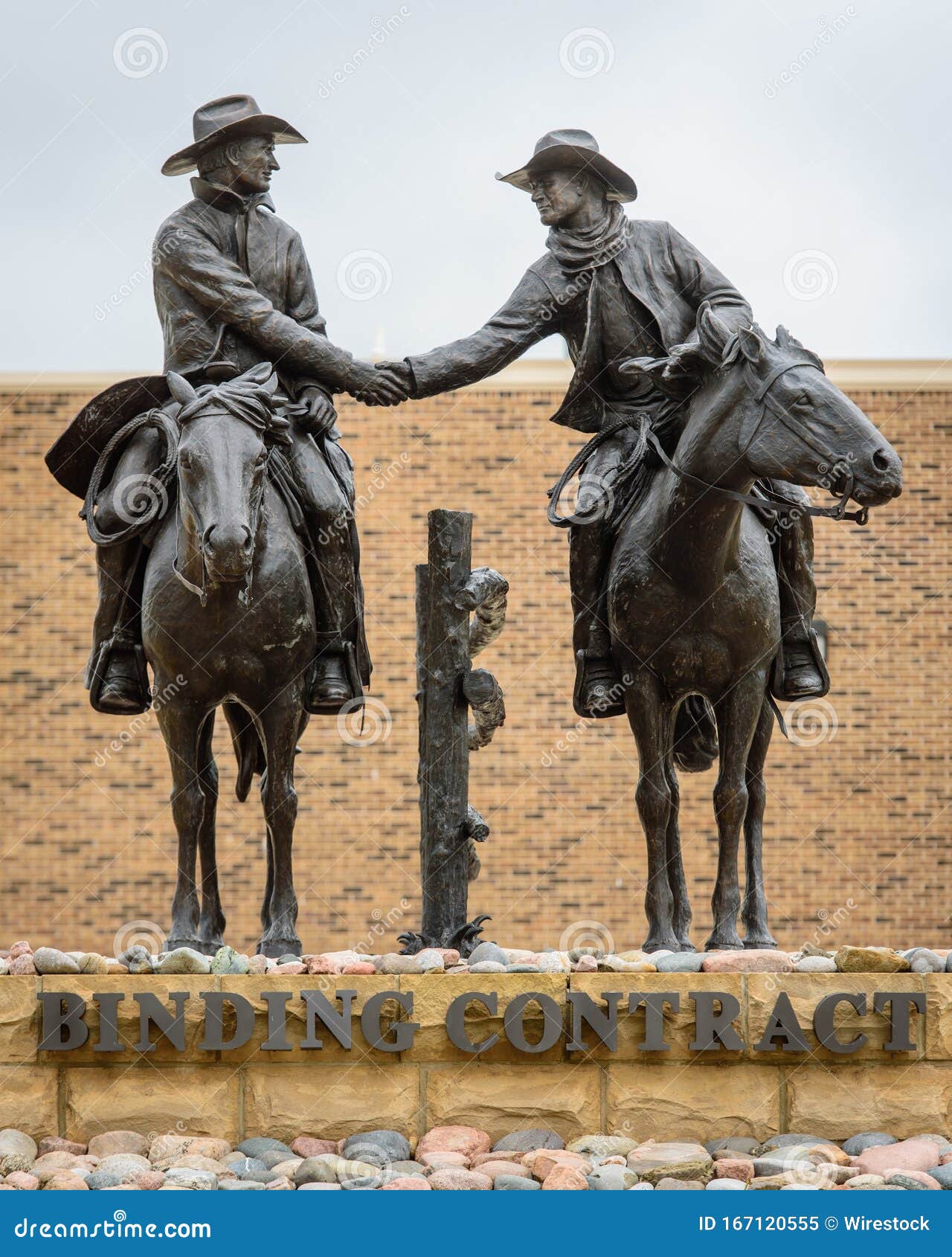 Binding Contract stock image. Image of horse, shaking - 167120555