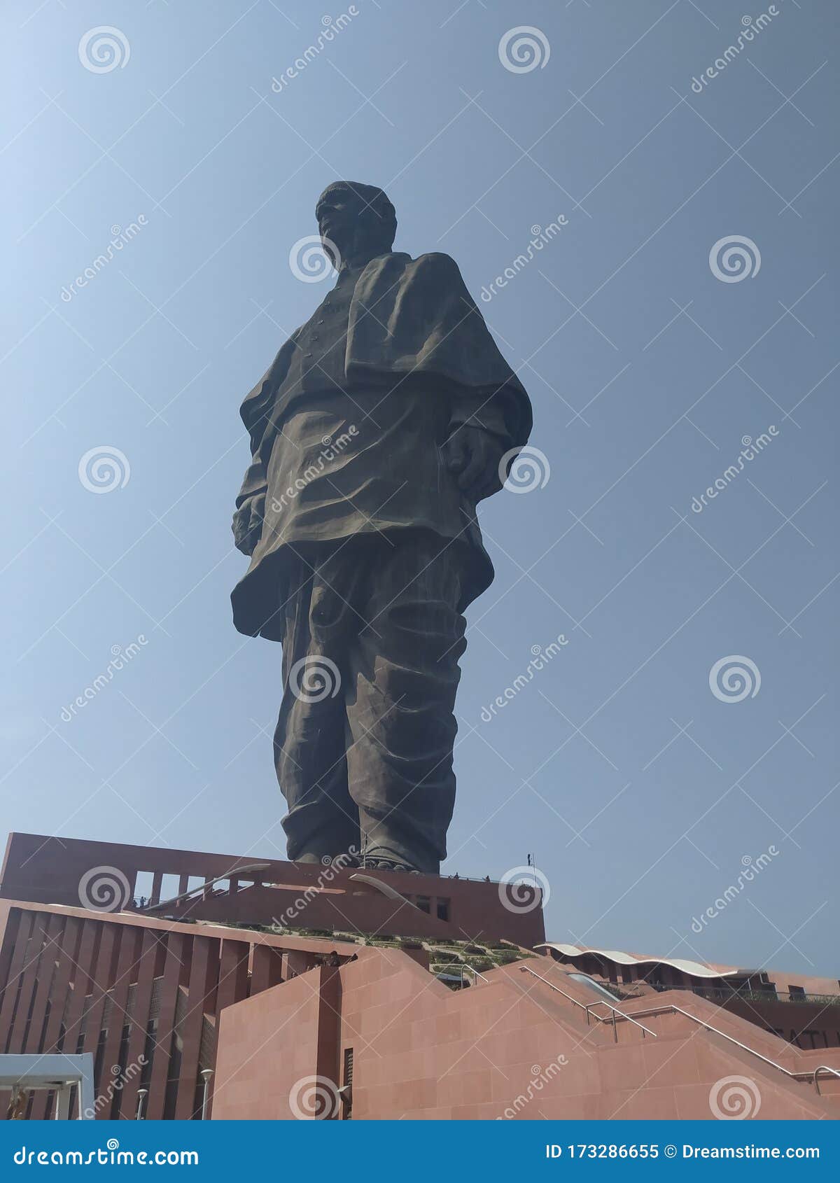 Statue of unity stock image. Image of ahemdabad, unity - 173286655