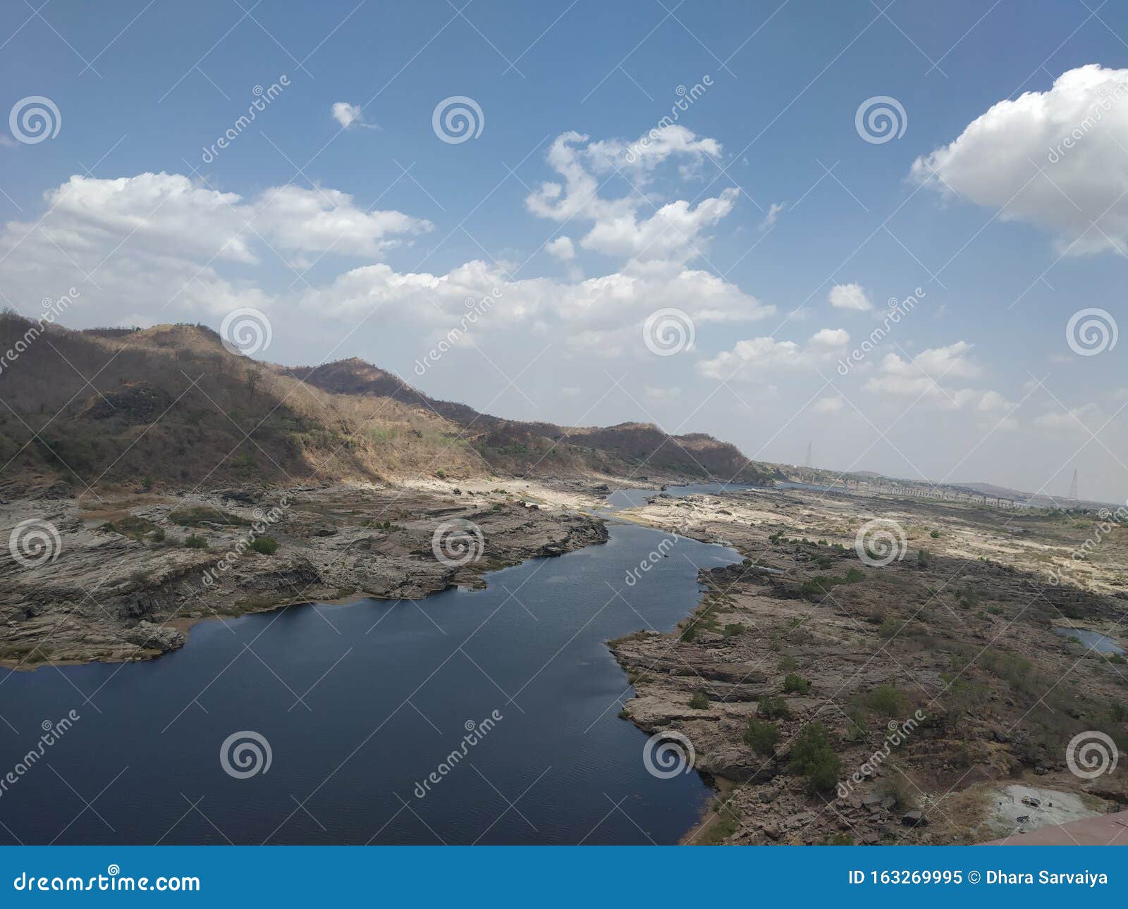 Statue of Unity stock image. Image of statue, river - 163269995