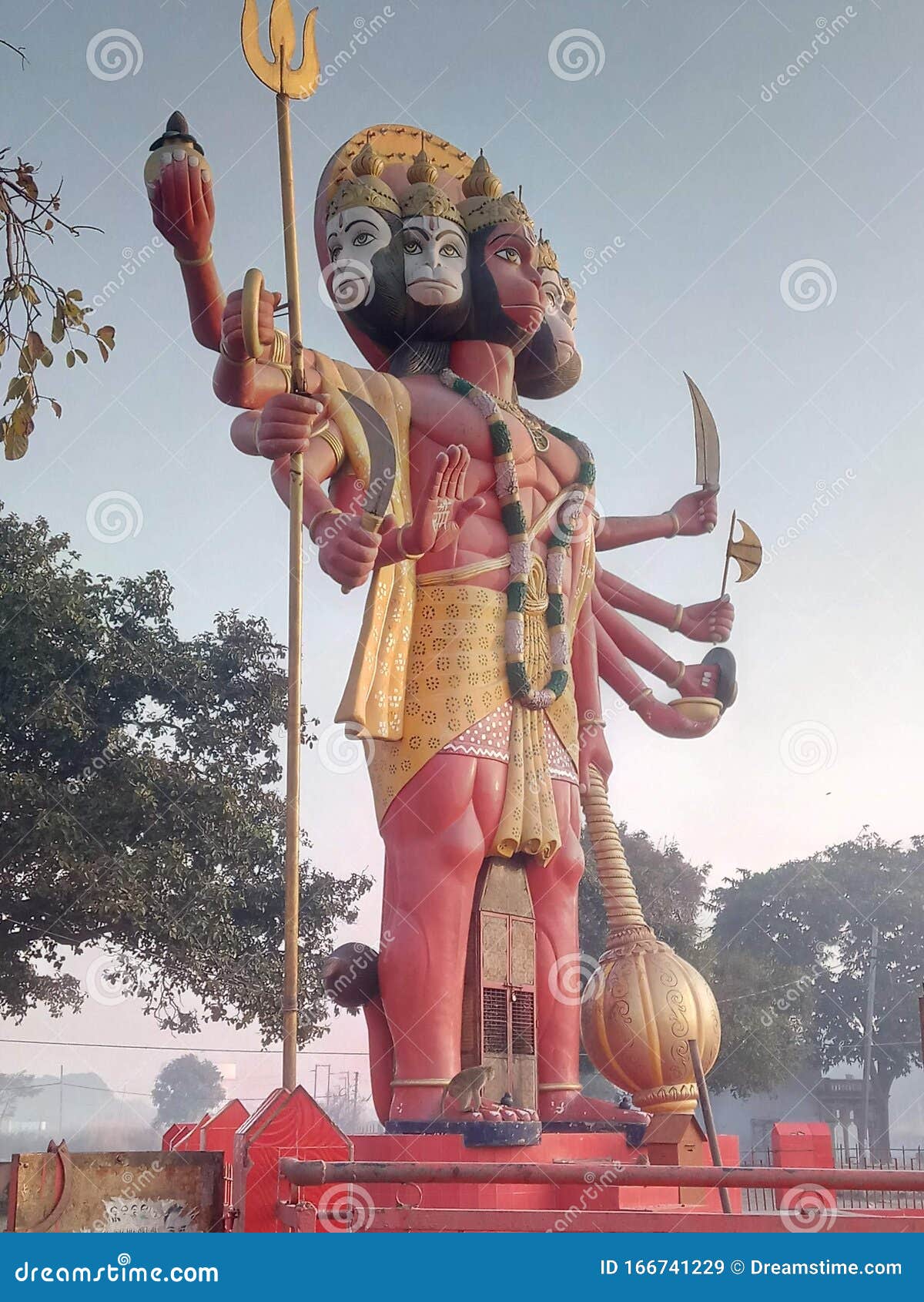 Statue in Vasudev Temple Amroha, India Stock Image - Image of vasudev ...
