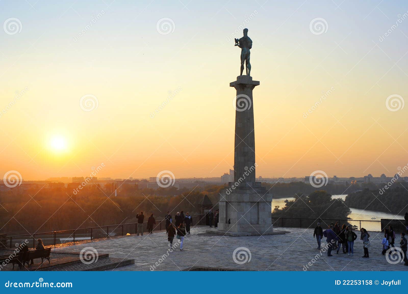 Statue of Victory editorial stock photo. Image of europe - 22253158