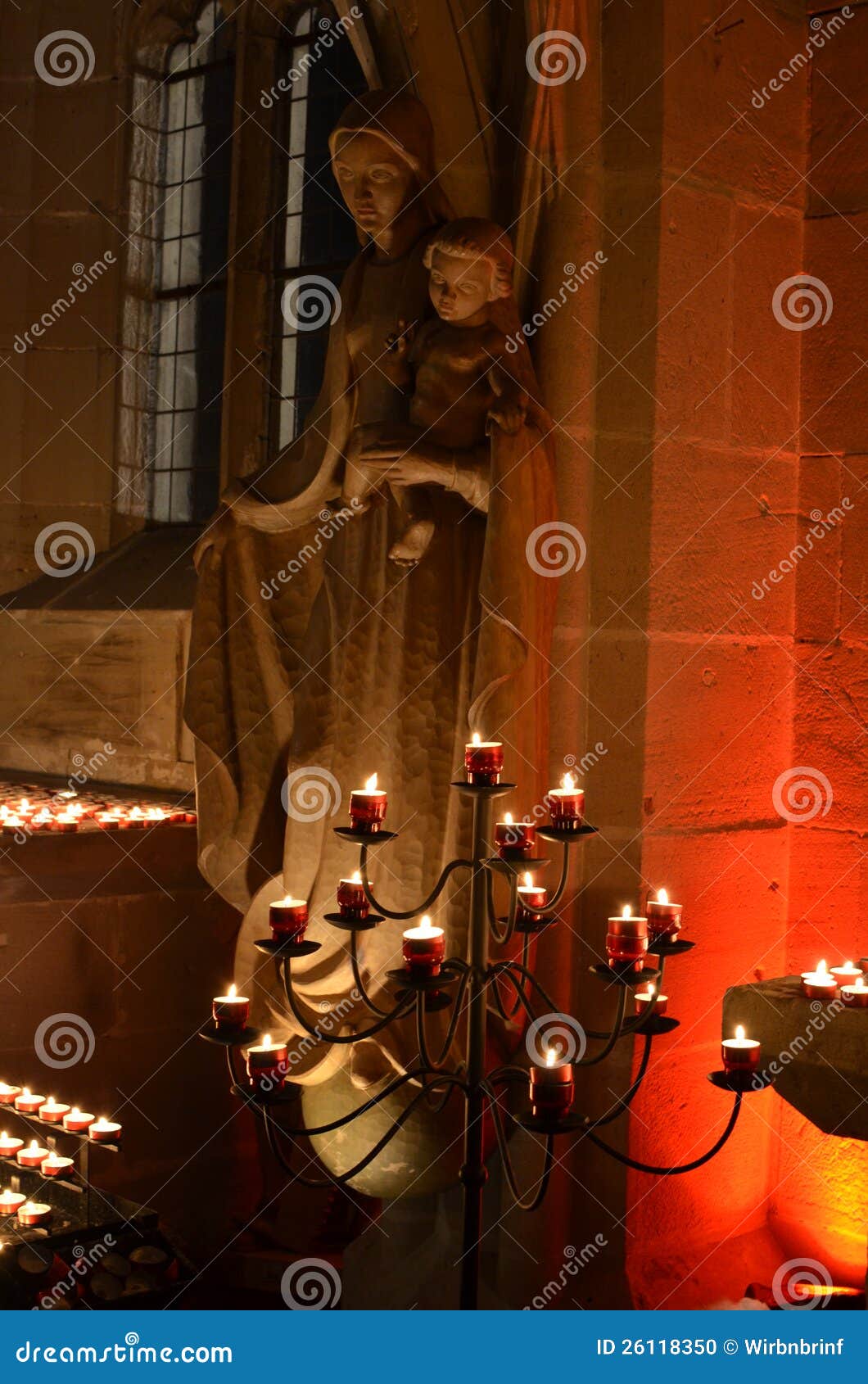Statue from the Virgin Maria Stock Photo - Image of maria, statue: 26118350
