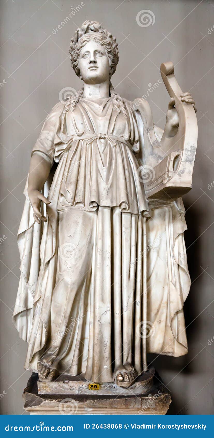 Statue von Apollo stockfoto. Bild von kunst, mythologie - 26438068