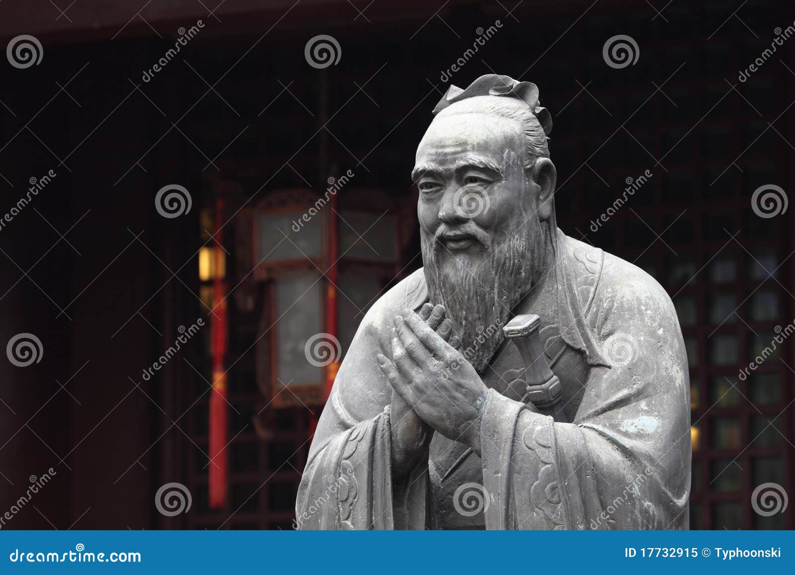 Statue von Konfuzius redaktionelles bild. Bild von konfuzius - 17732915