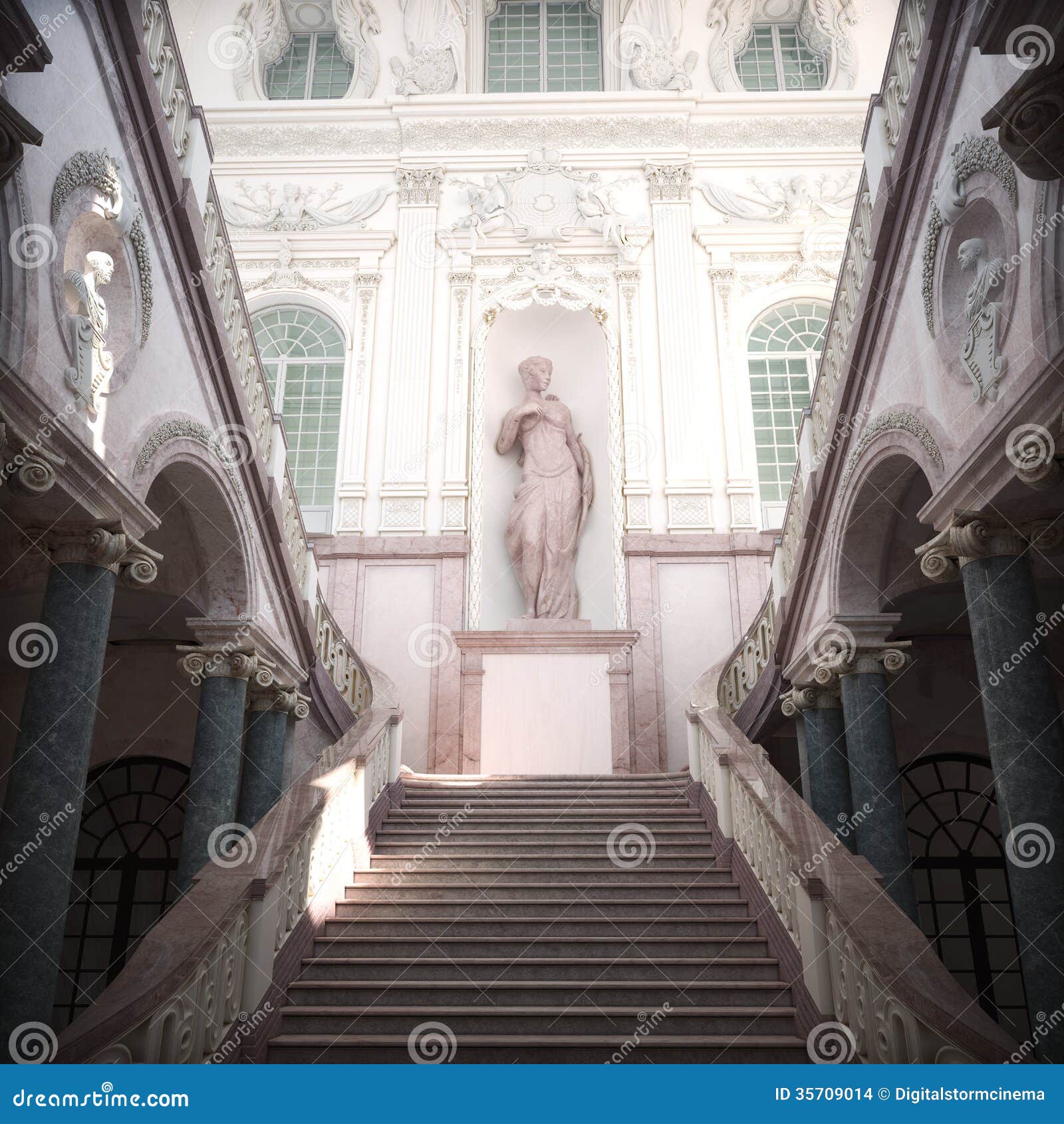 Statue Of A Woman Stock Photography | CartoonDealer.com #35709014