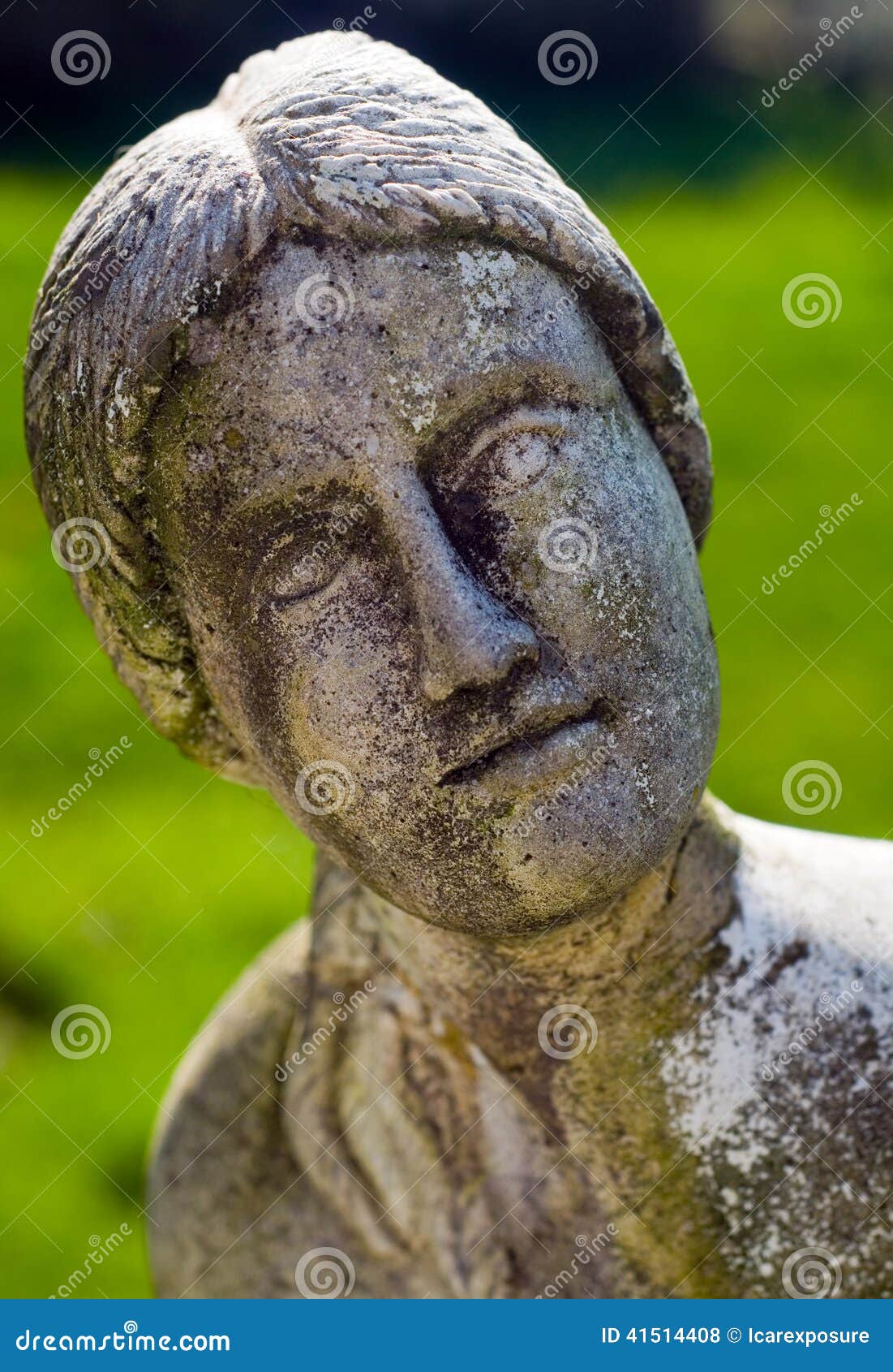 Statue of a woman stock photo. Image of looking, forward - 41514408