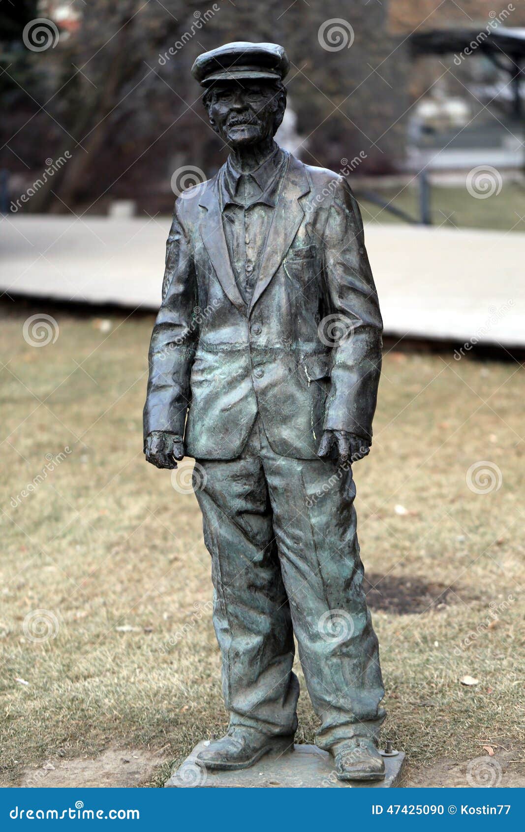 Statue of working stock photo. Image of travel, business - 47425090