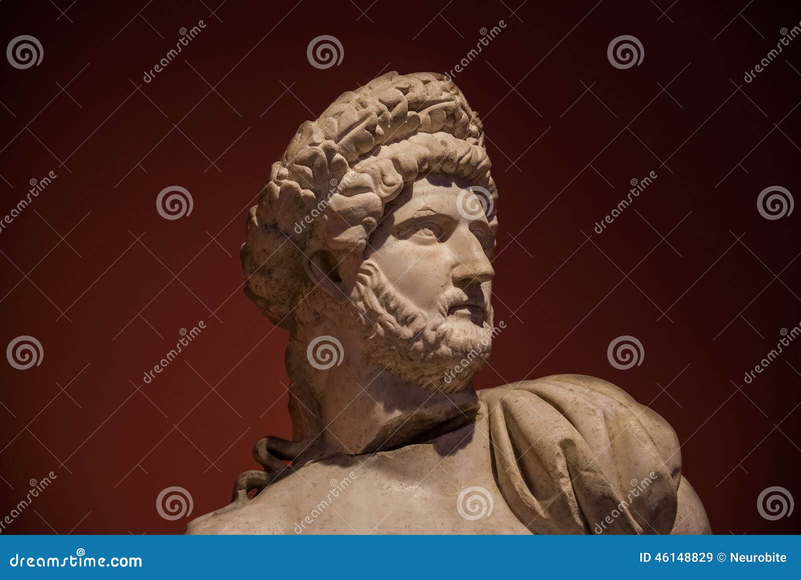 Statue of a Young Roman Warrior, Antalya, Turkey Editorial Stock Image ...