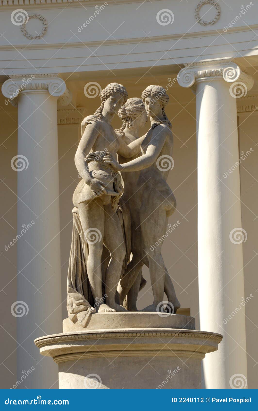 Statues stock photo. Image of walk, stone, empire, gallery - 2240112