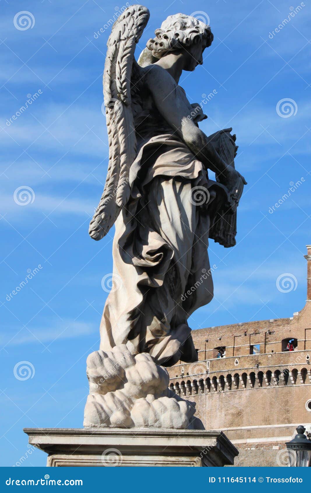 Statues Of Angels On The Organ In The Church Of Our Lady Of Jerusalem ...