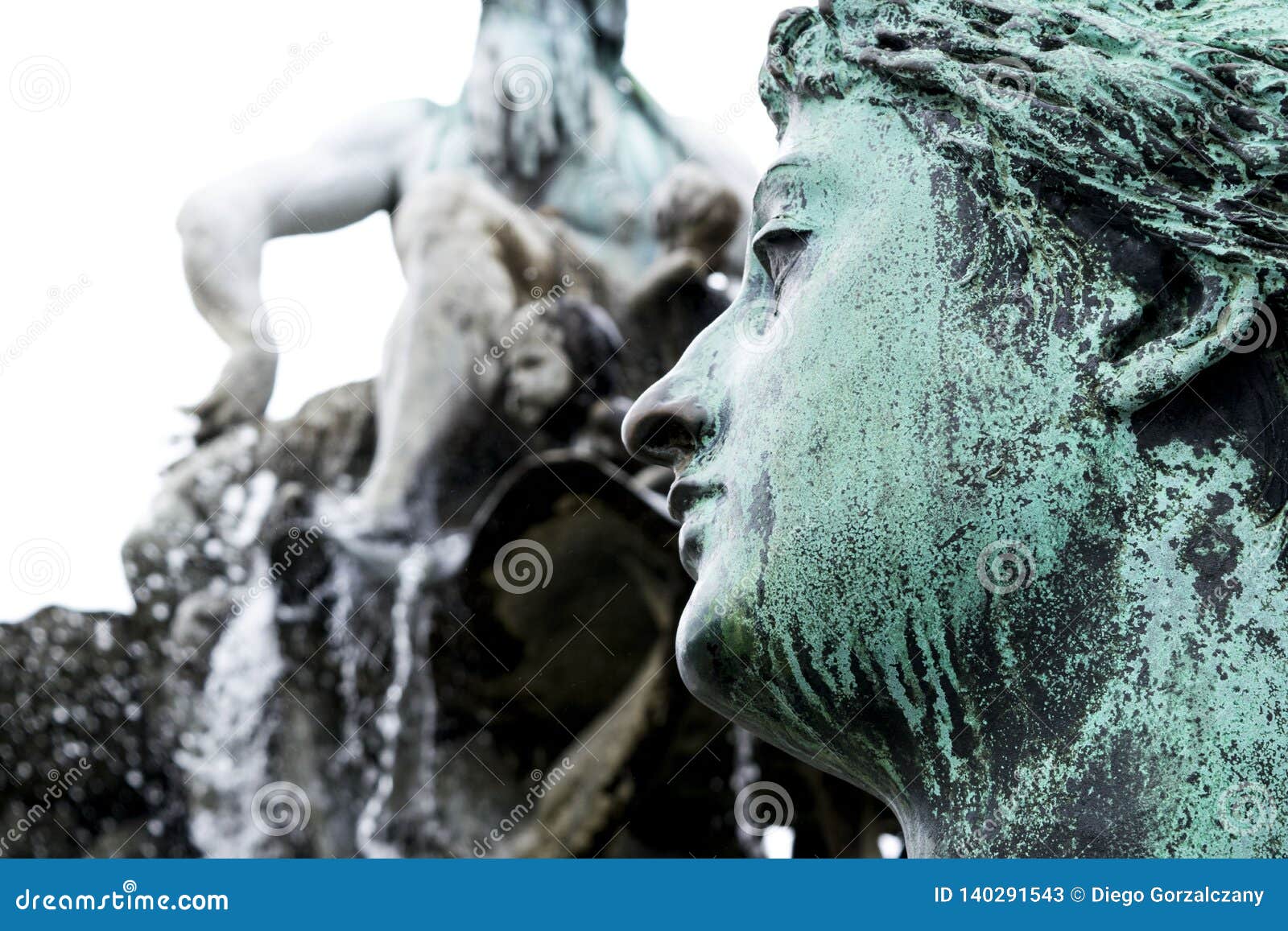 Statues stock image. Image of face, statue, berlin, statues - 140291543